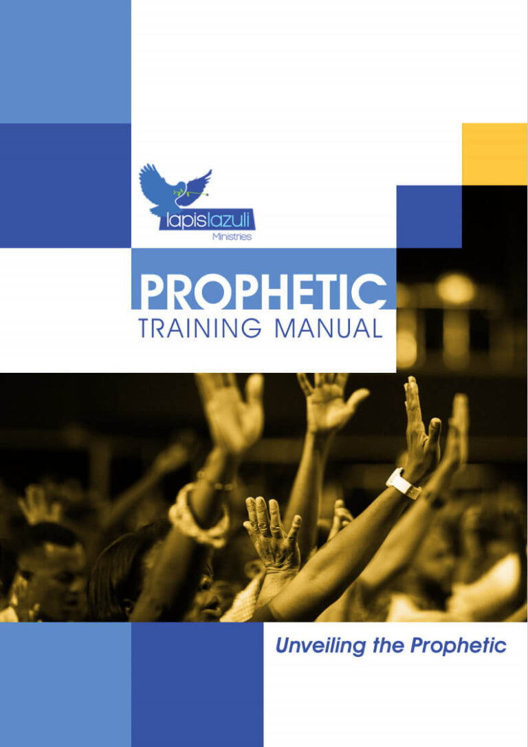 Prophetic Training Manual - LLM - Lapis Lazuli Ministries